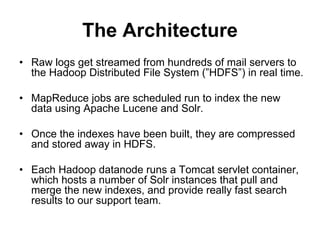 Case Study - How Rackspace Query Terabytes Of Data | PDF | Email | Internet