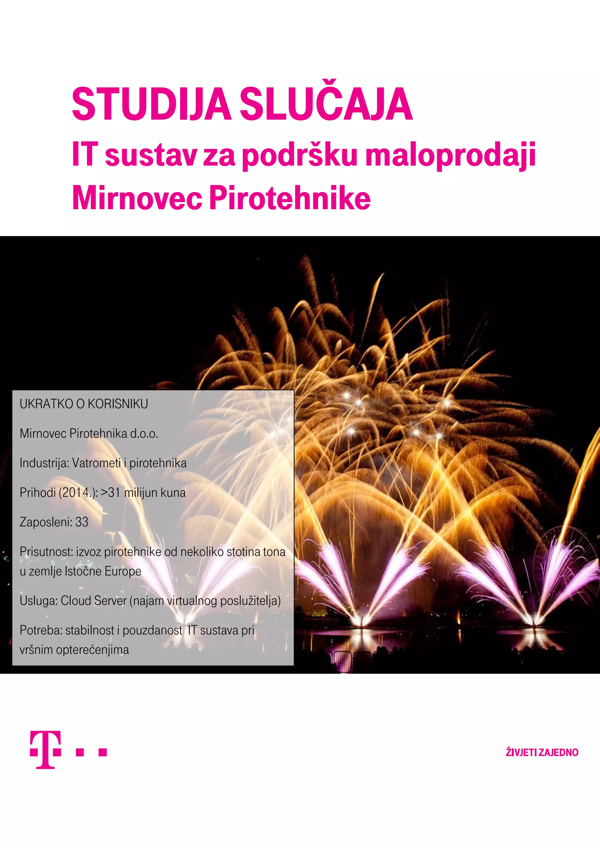 Case study - IT sustav za podršku maloprodaji Mirnovec pirotehnike | PDF