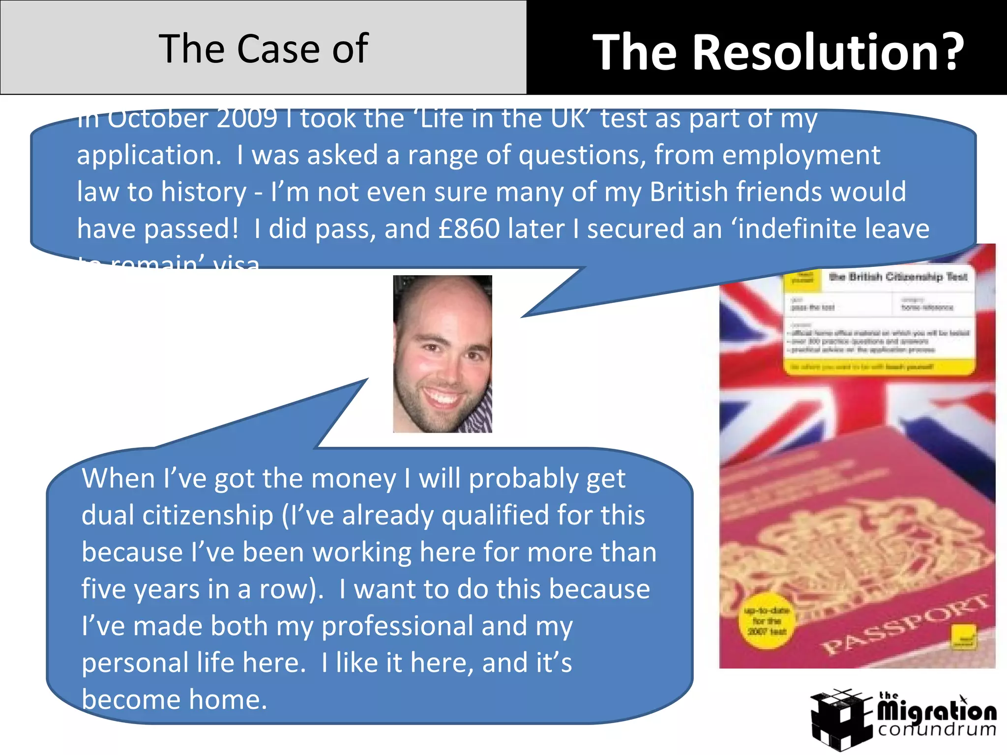 Case Study James Jarrett | PPT