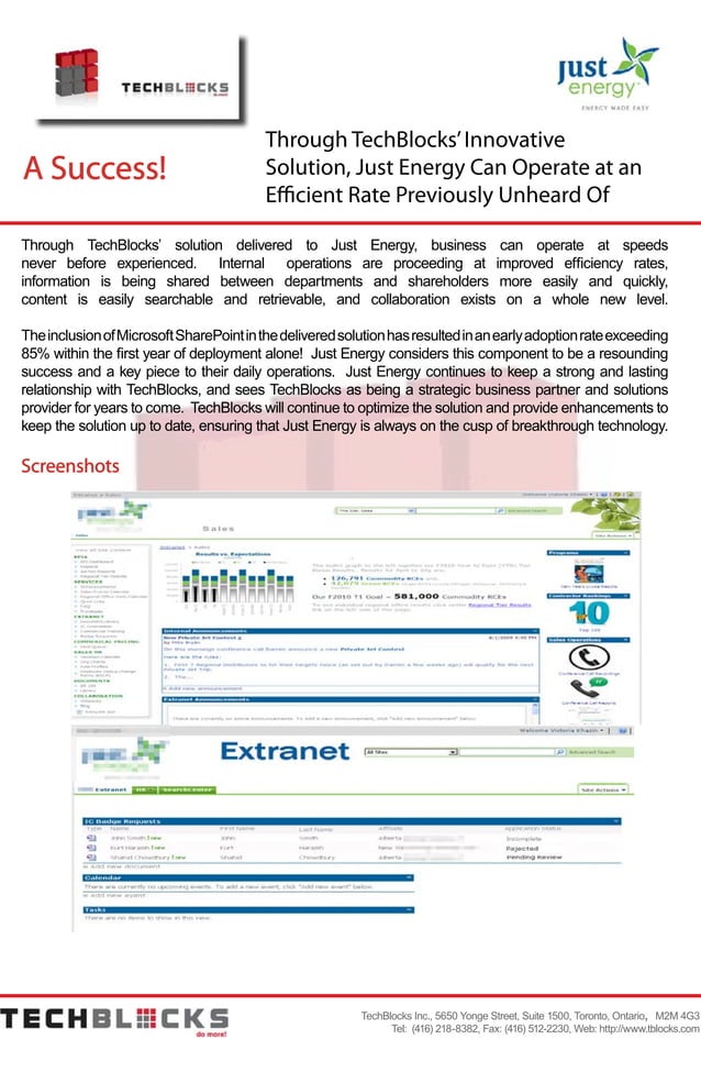 Case study justenergy | PDF