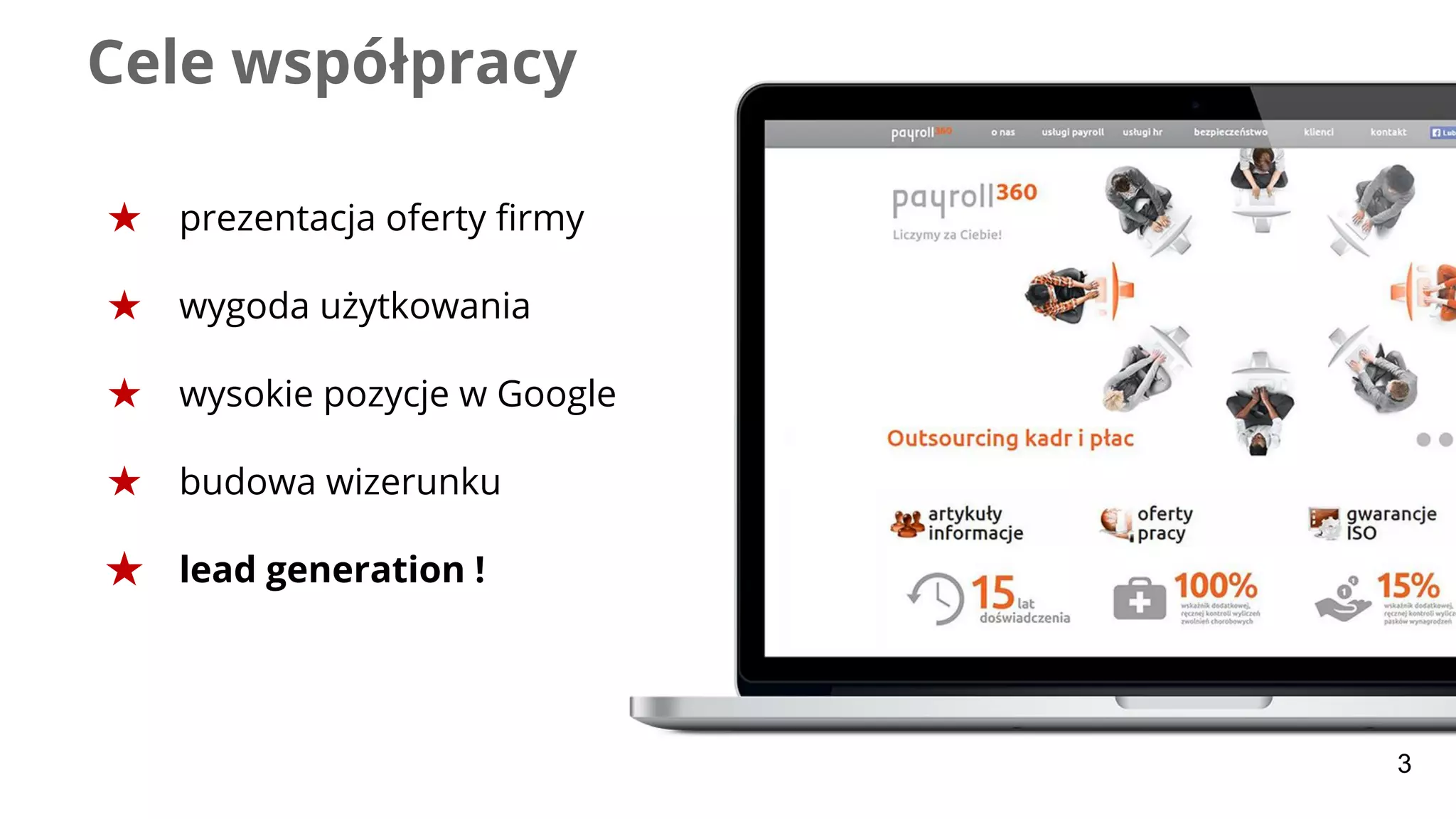 Case study kampania marketingowa dla Payroll360 | PPT | Free Download