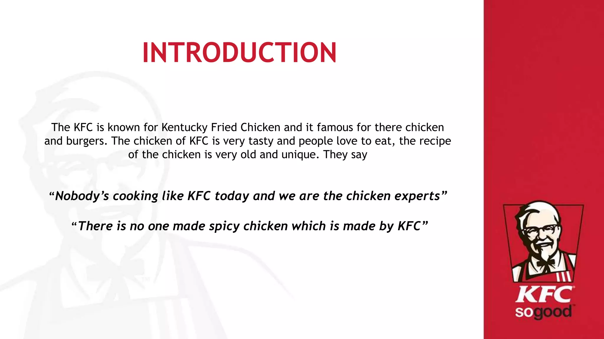 Casestudy on KFC through the lens of Proffesional ethics and values | PPTX