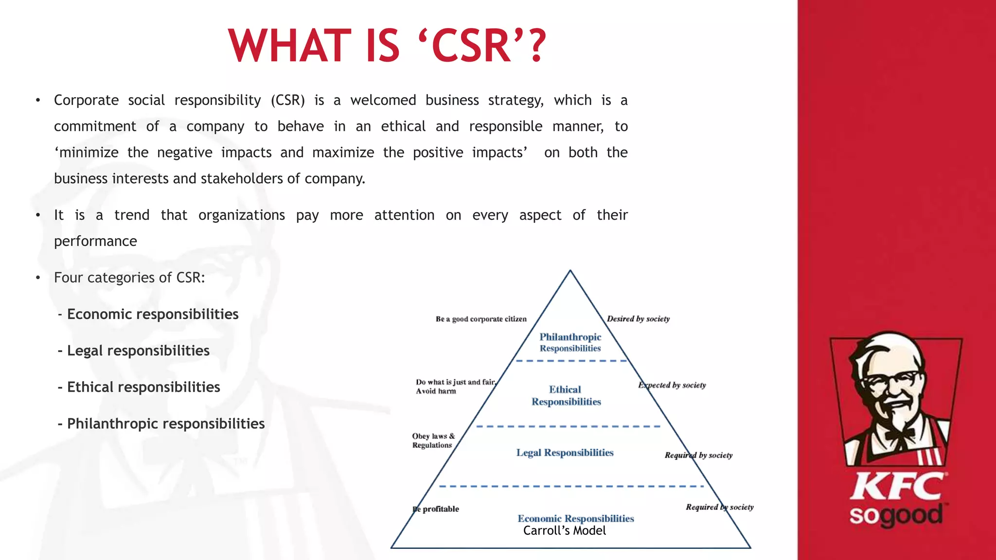 Casestudy on KFC through the lens of Proffesional ethics and values | PPTX