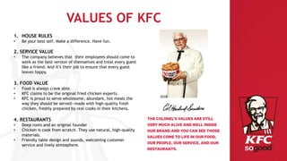 Casestudy on KFC through the lens of Proffesional ethics and values | PPTX