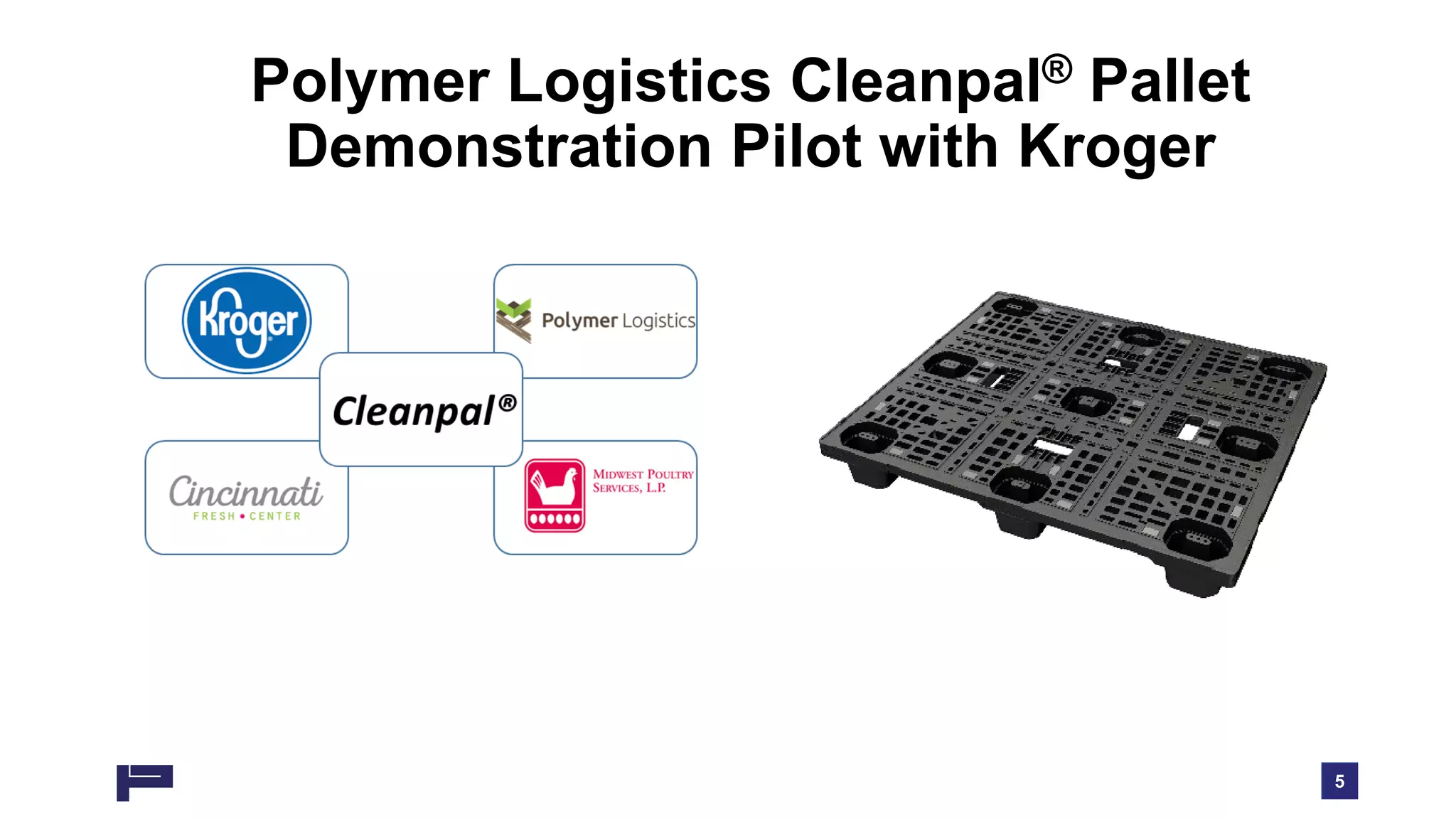 Case study Kroger and Polymer Logistics Cleanpal Pallet | PPT