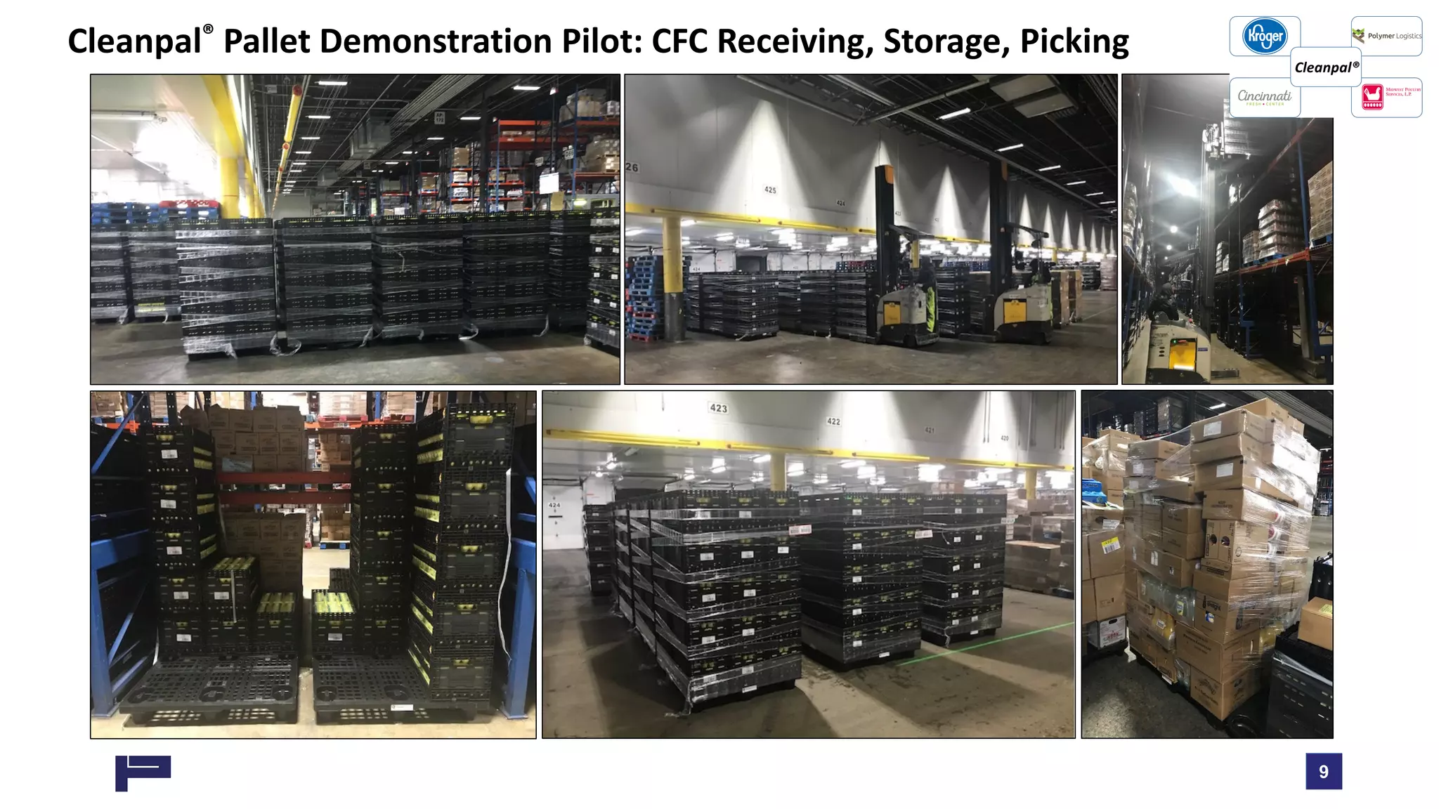 Case study Kroger and Polymer Logistics Cleanpal Pallet | PPT