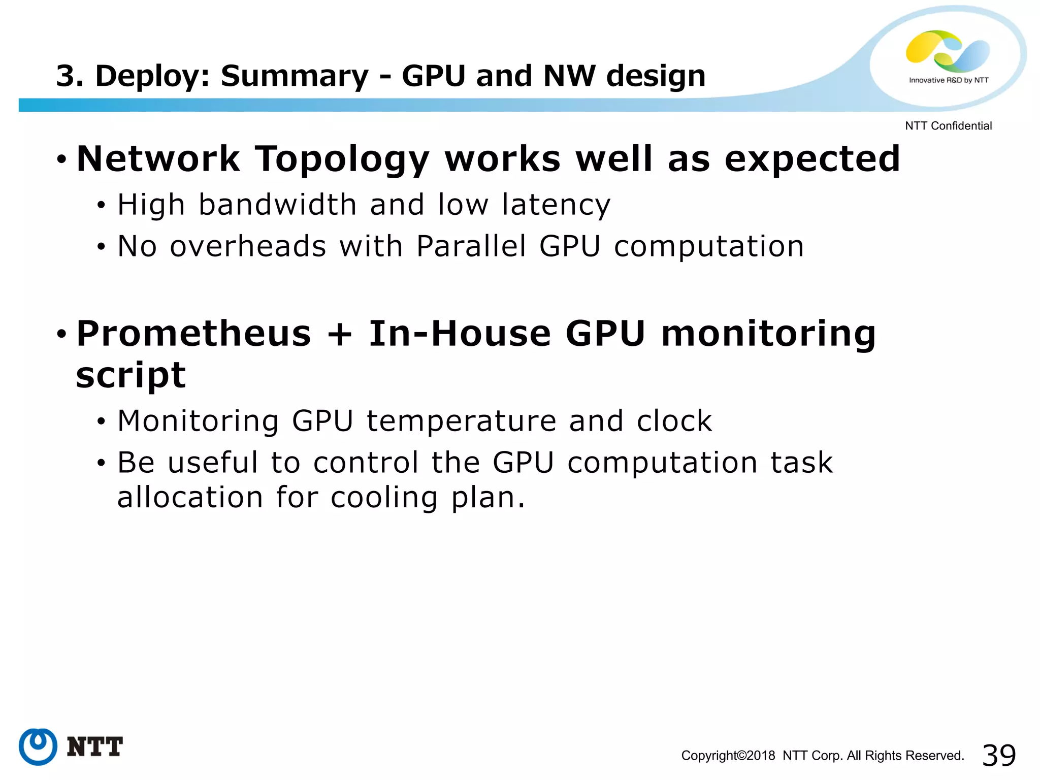 Case Study: Large Scale Deployment for Machine Learning with Highspeed Storage | PPT