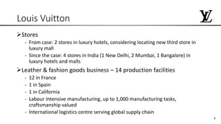 Case study - Louis Vuitton in India | PDF