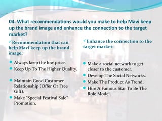 Case Study on Mavi Jeans: Jeans That Fit | PPT