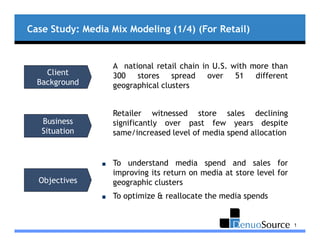 Casestudy media-mix-modeling[1] | PPT