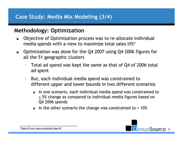 Casestudy media-mix-modeling[1] | PPT