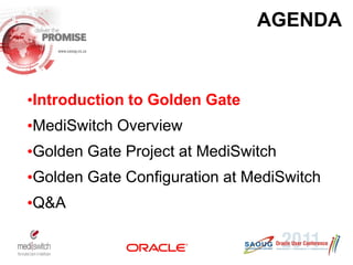 Case study_mediswitch golden gate implementation | PPT