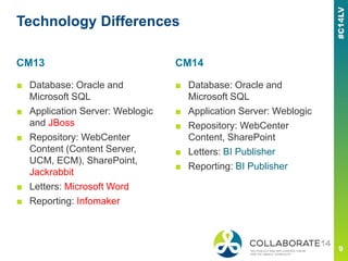 Case study migration from cm13 to cm14 - Oracle Primavera P6 ...