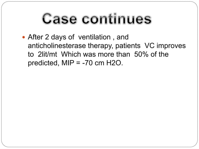 Case study myasthenia gravis | PPTX
