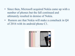 Case study nokia | PPTX