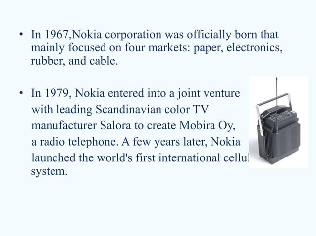 Case study nokia | PPTX | Operating Systems | Computer Software and ...
