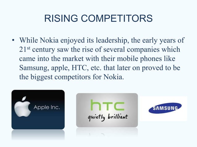 Case study nokia | PPTX | Operating Systems | Computer Software and ...