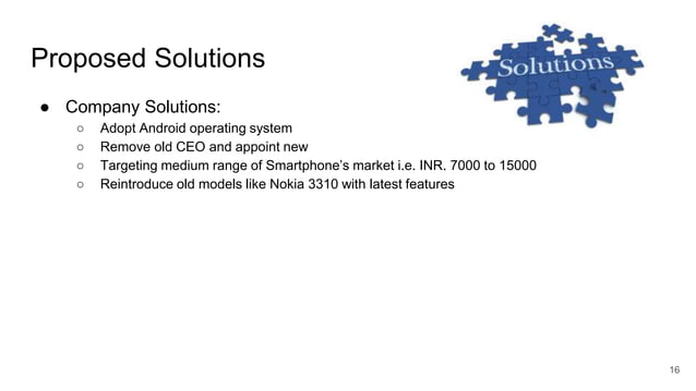 Case study NOKIA failure | PPTX