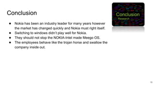 Case study NOKIA failure | PPTX