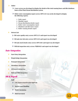Case study Oil manufacturing | PDF