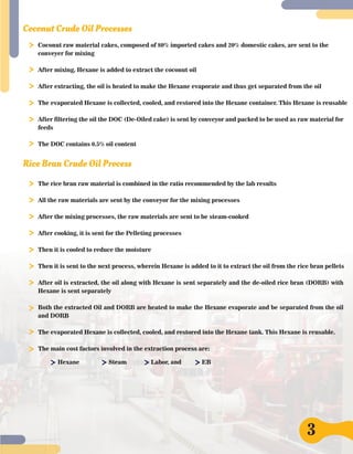 Case study Oil manufacturing | PDF