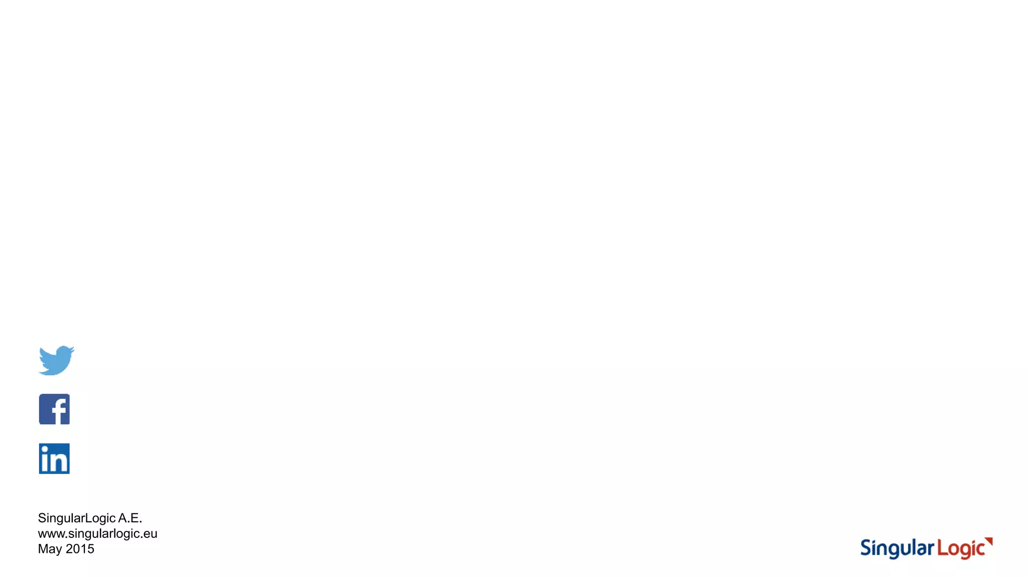 SingularLogic Case study - Papadimitriou May 2015 | PPTX