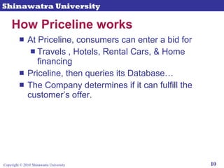 Case study priceline.com (from takow) | PPT