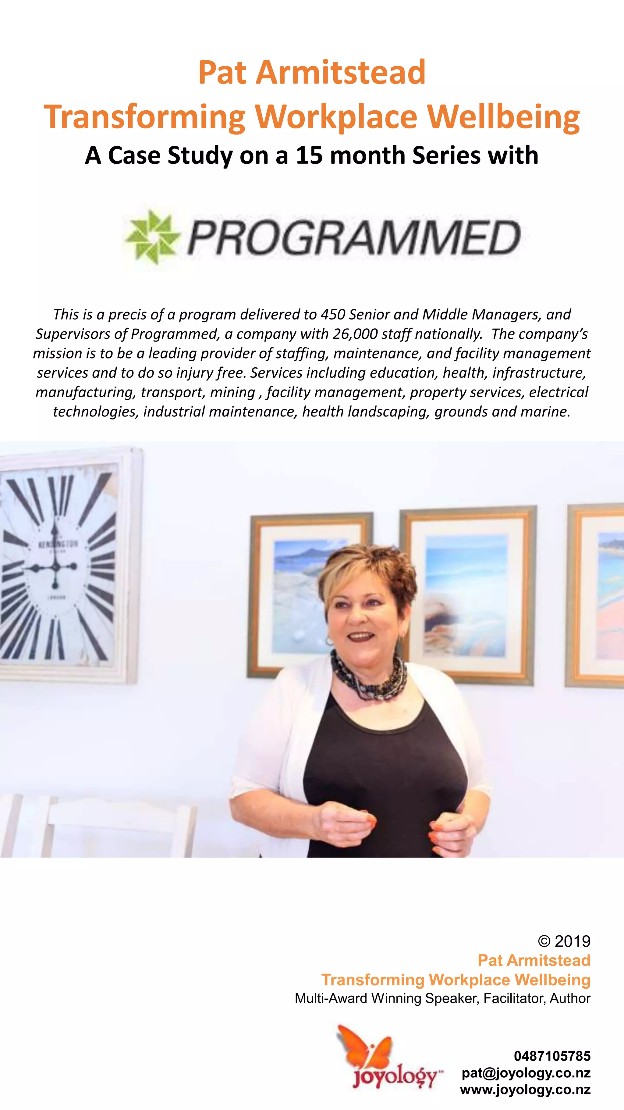 Transforming Workplace Wellbeing | PDF