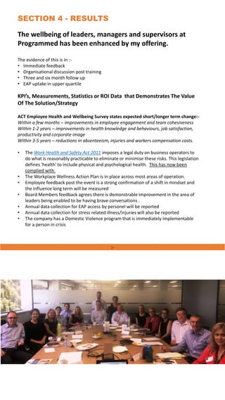 Case study - Workplace wellbeing - Mental health in the workplace ...
