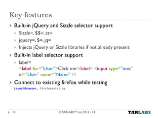 Case study: QTP to Selenium migration | PDF | Web Development | Internet