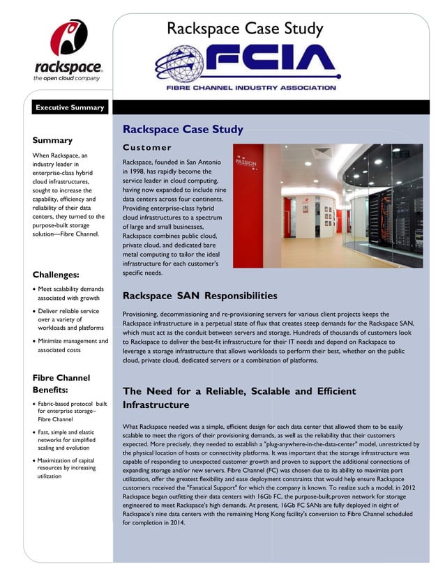 Rackspace Case Study | PDF