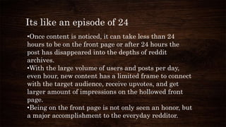 Case study reddit | PPTX