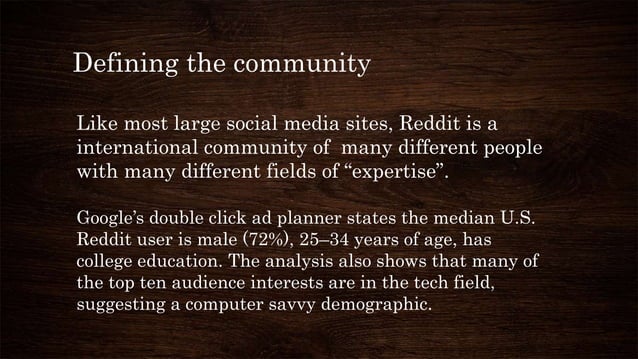 Case study reddit | PPTX