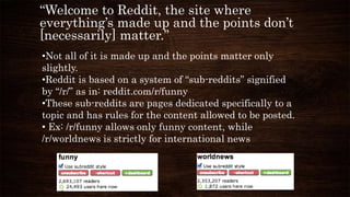 Case study reddit | PPTX