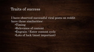 Case study reddit | PPTX