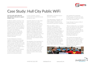 CASE STUDY: Hull City public Wifi Utilise RG Nets, Ruckus & Brocade to support 30,000+ users | PDF