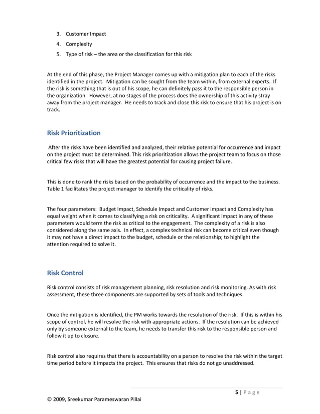 Case study riskmanagementinpractice-v3 | PDF