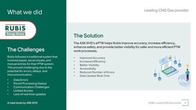 Case Study- Rubis ePTW | PPT