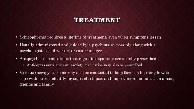 Case Study: Schizophrenia | PPTX | Brain and Nervous System Disorders | Diseases and Conditions