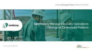 CaseStudy-Sembcorp | PDF