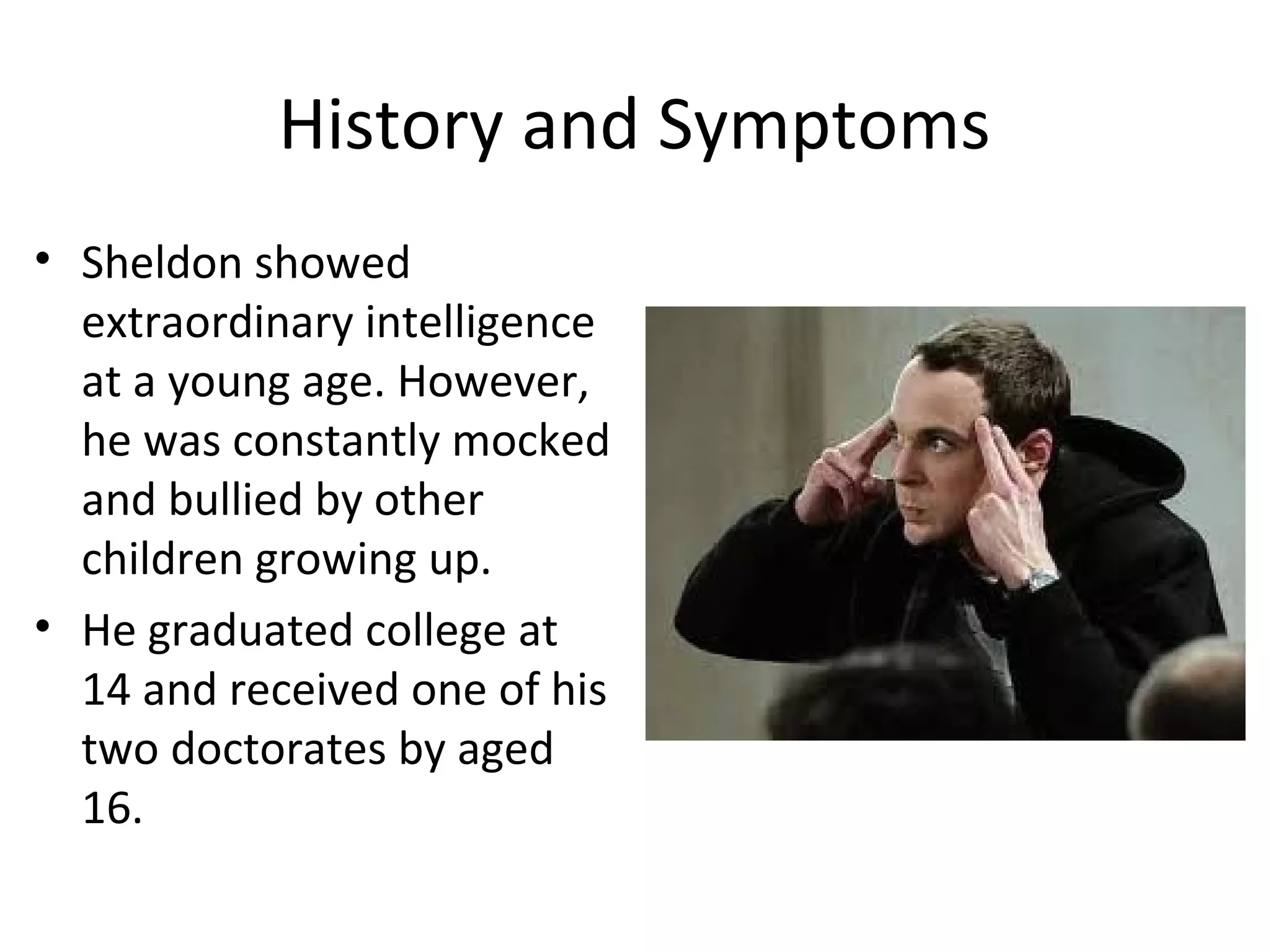 Case study - Sheldon Cooper | PPT