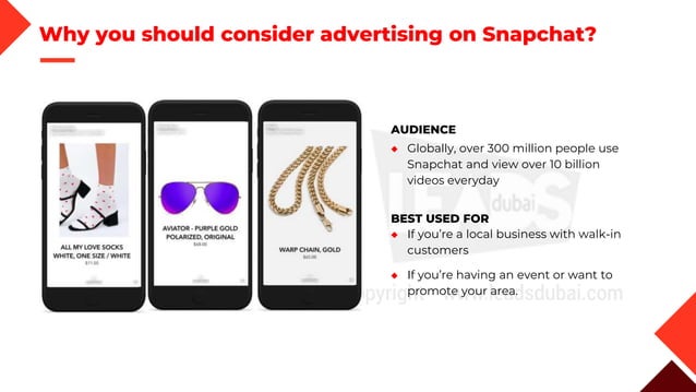 Snapchat Ads Examples | PPT