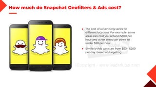 Snapchat Ads Examples | PPT