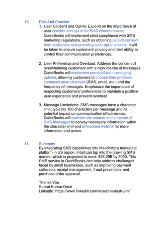 Case study-Strategic Evaluation for Launching SMS Channel on Mailchimp ...