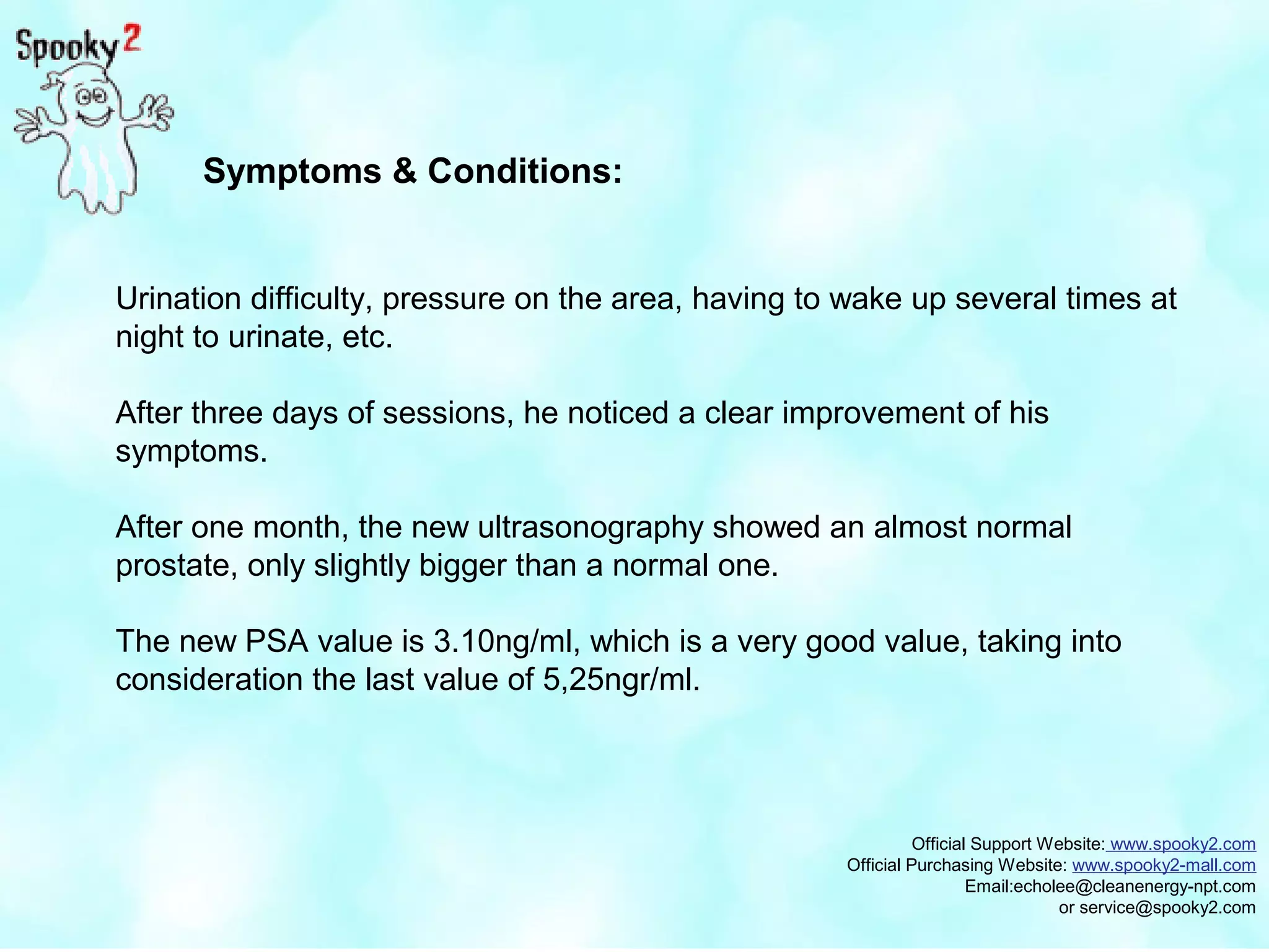 Case study - Success with Prostate Enlargement | PPT
