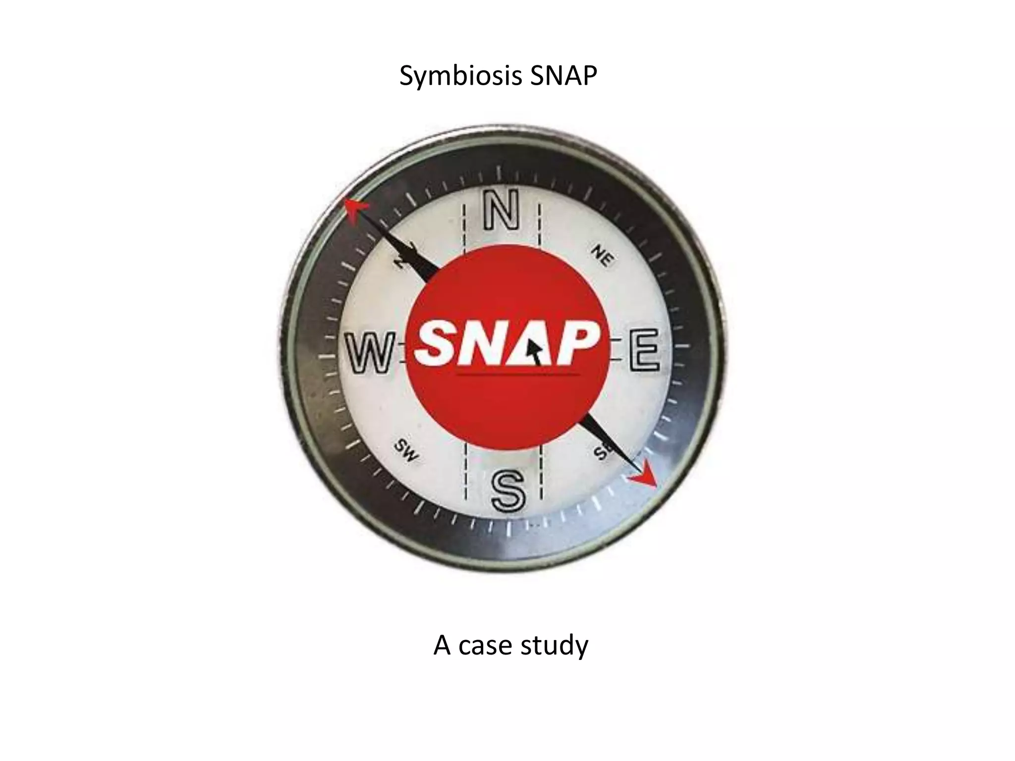 Symbiosis - SNAP Case Study | PPTX