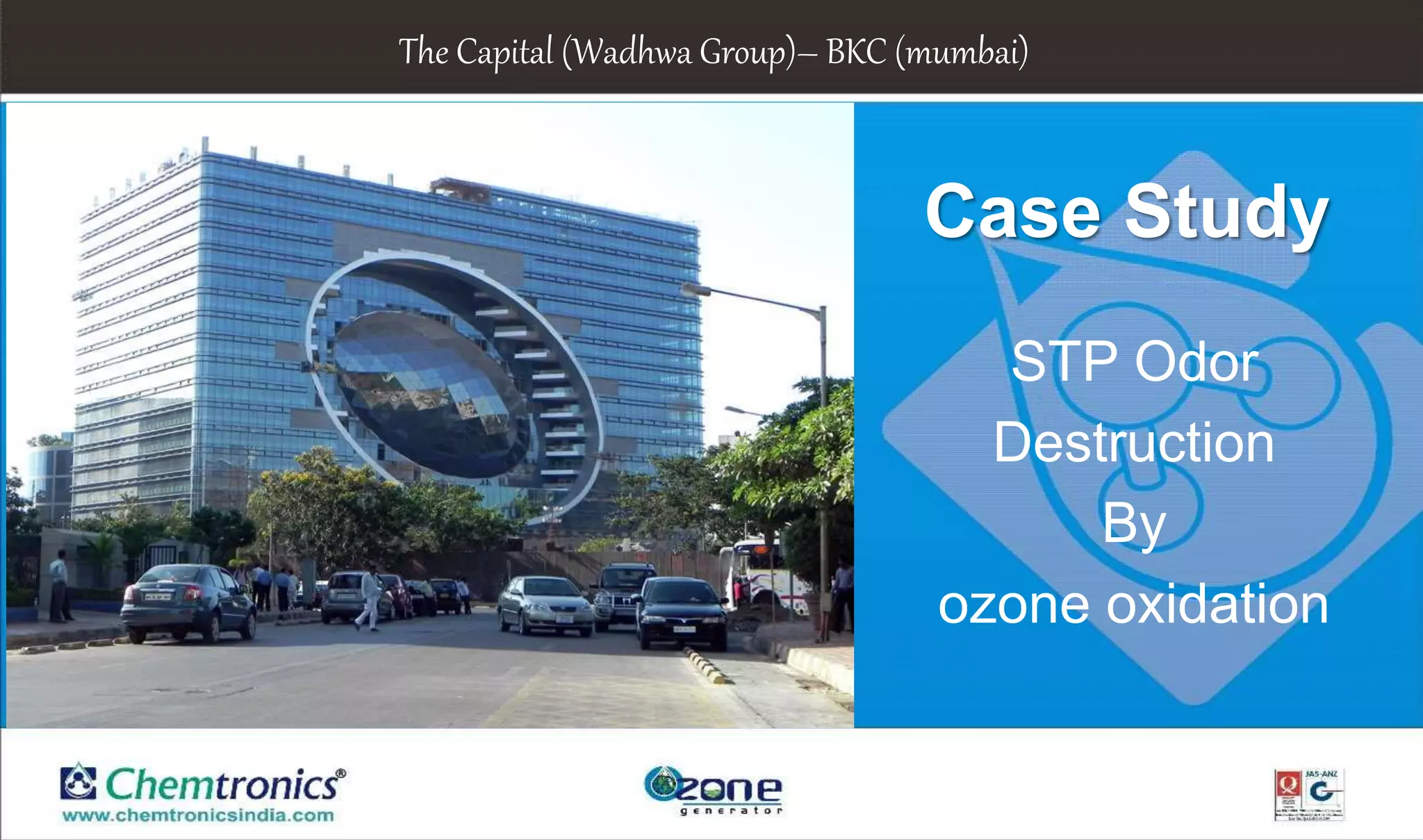 Case study - The Capital - STP exhaust air AHU ozonation | PPSX