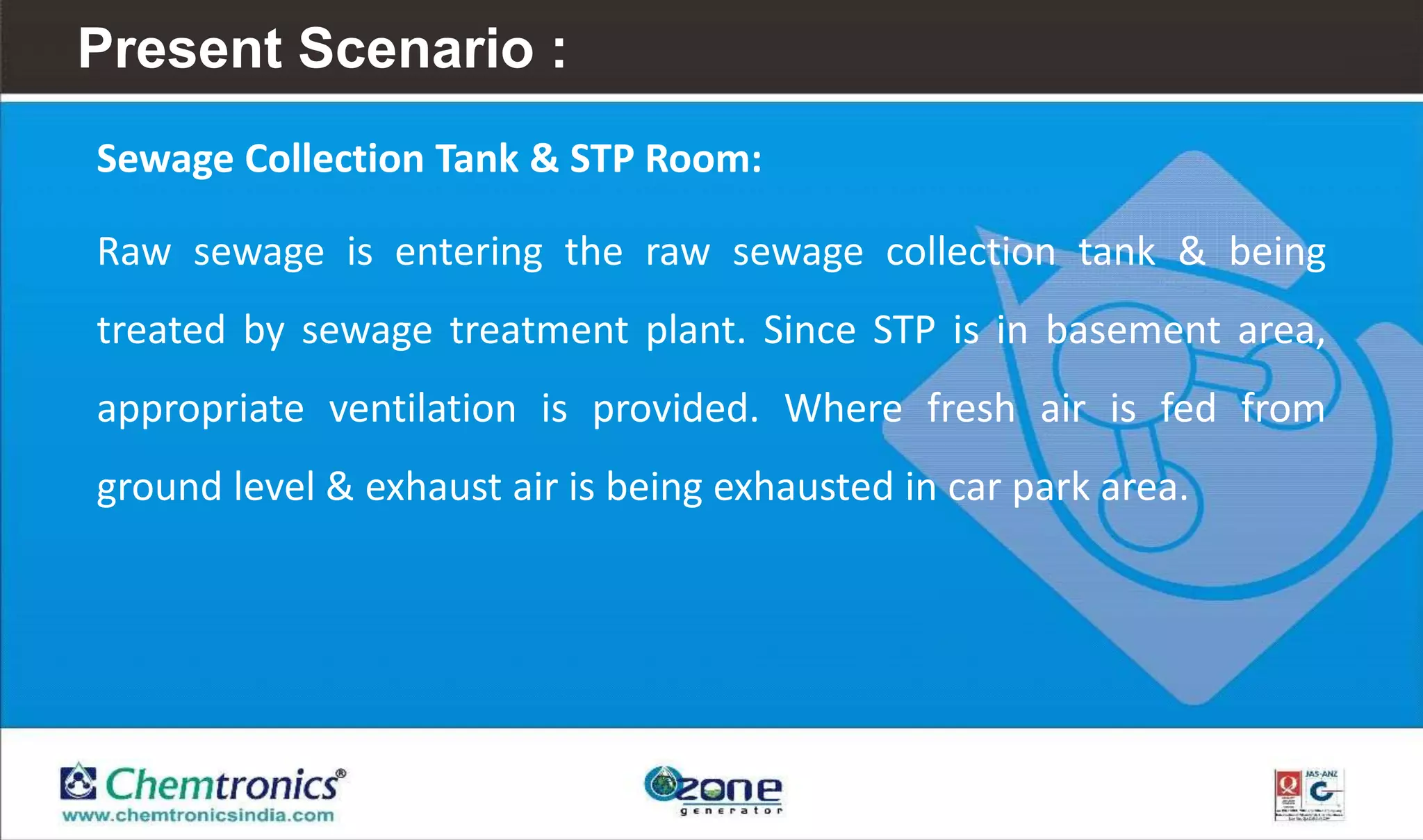 Case study - The Capital - STP exhaust air AHU ozonation | PPSX