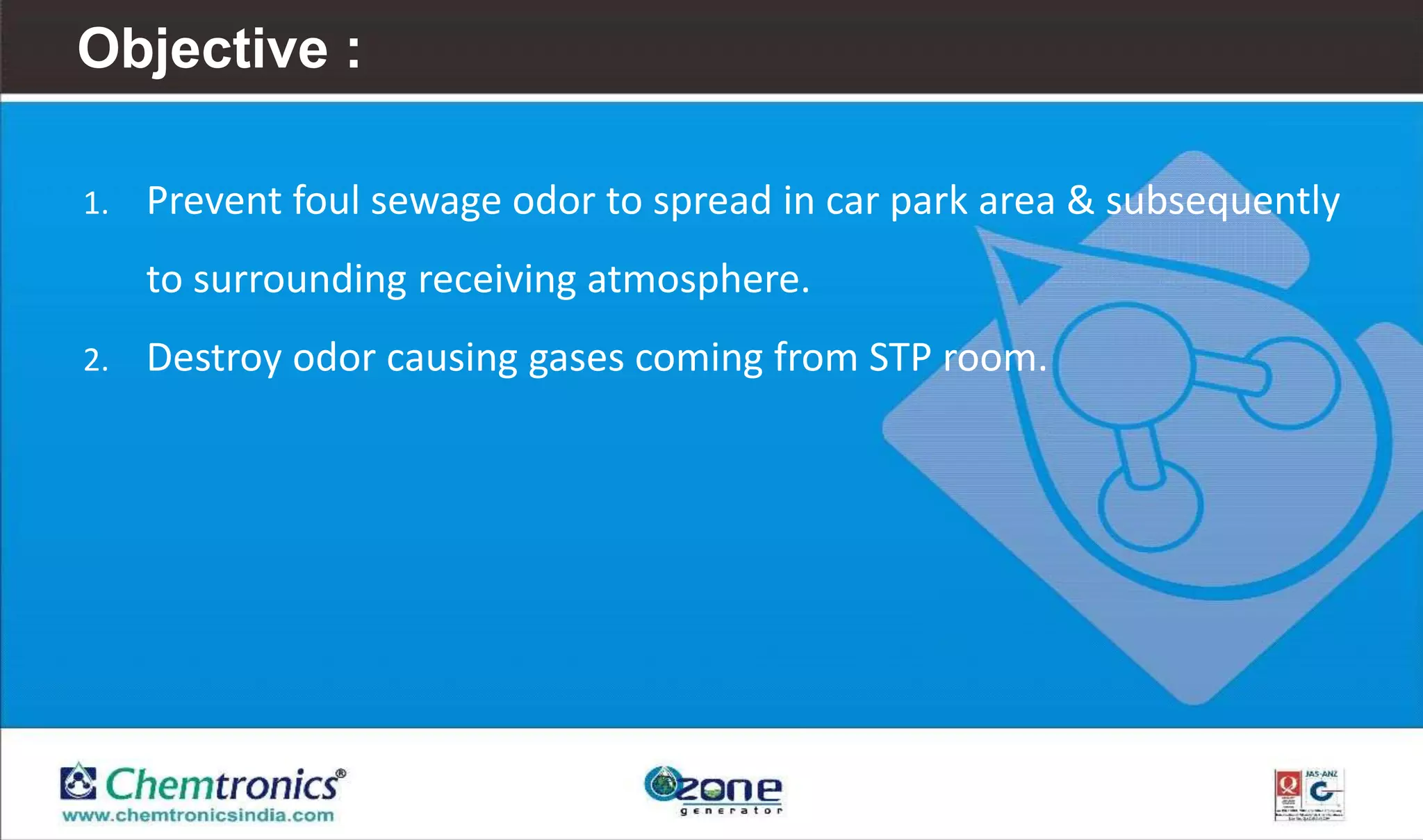 Case study - The Capital - STP exhaust air AHU ozonation | PPSX