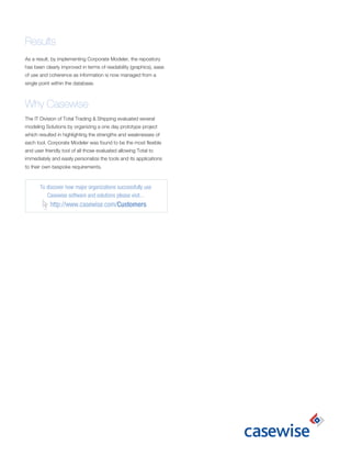 Case study - Total Trading & Shipping | PDF